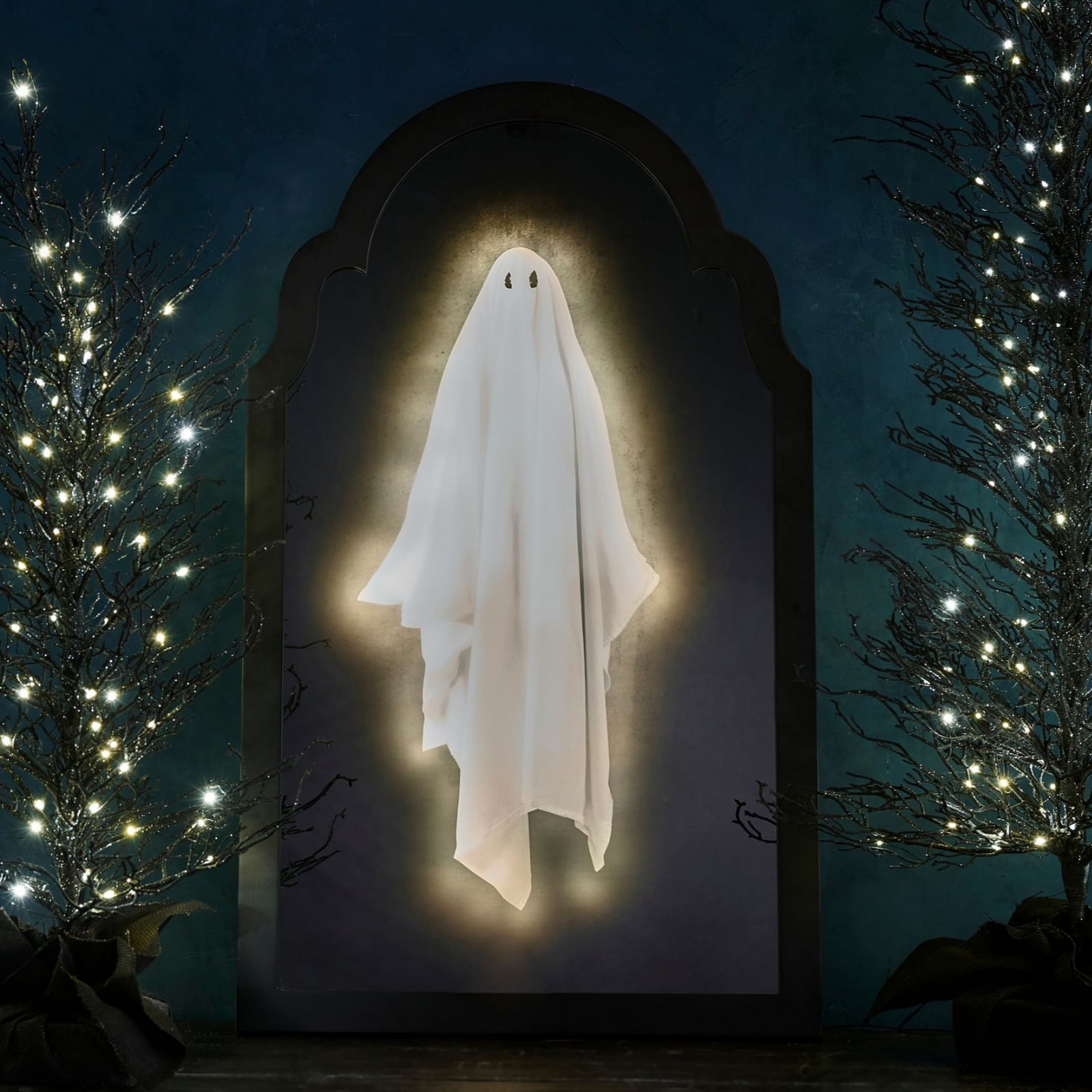 2025 Halloween Novelty Ghost Mirror with Creepy Eyes Ghost Halloween ...