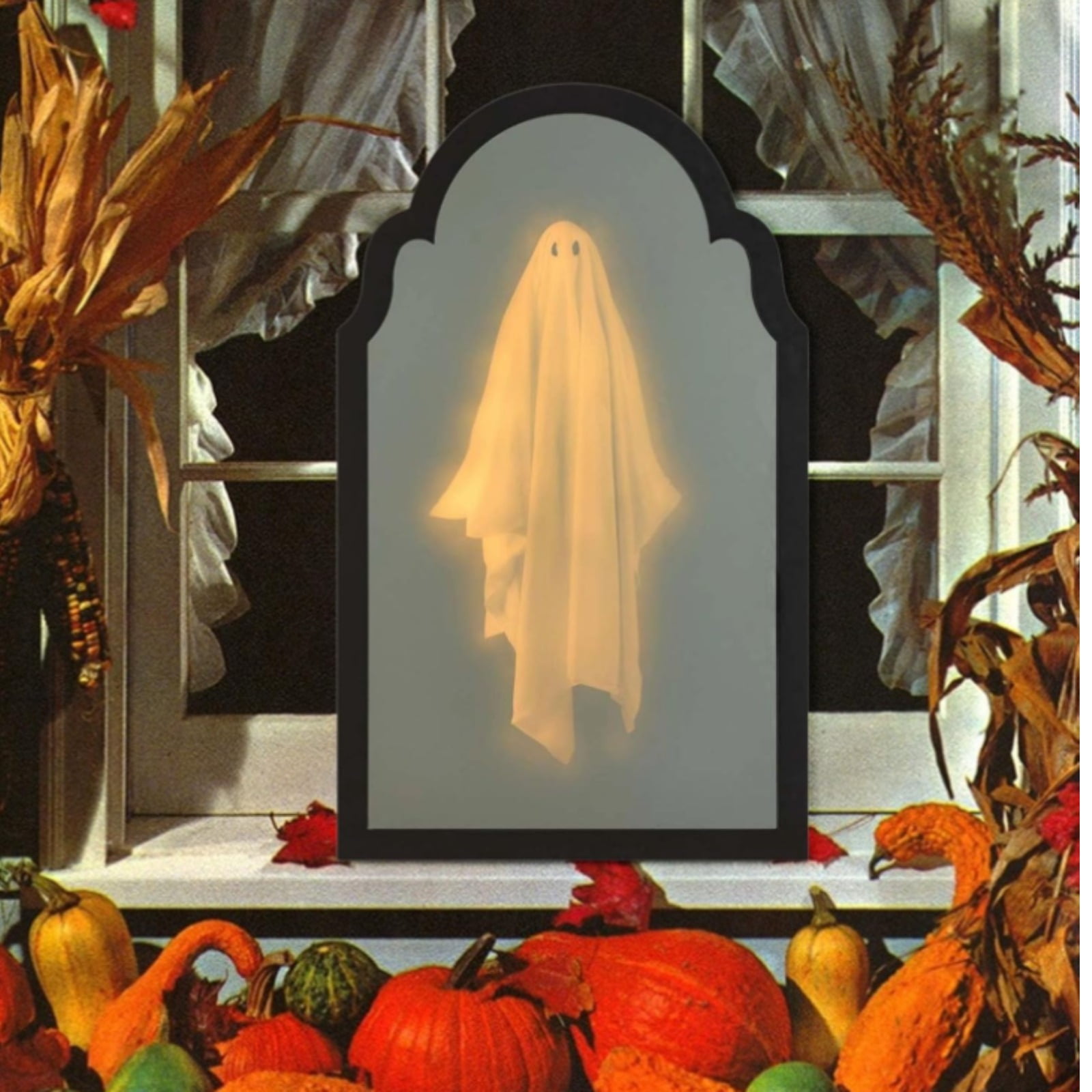 2025 Halloween Novelty Ghost Mirror, Halloween Hologram Ghost Mirror ...