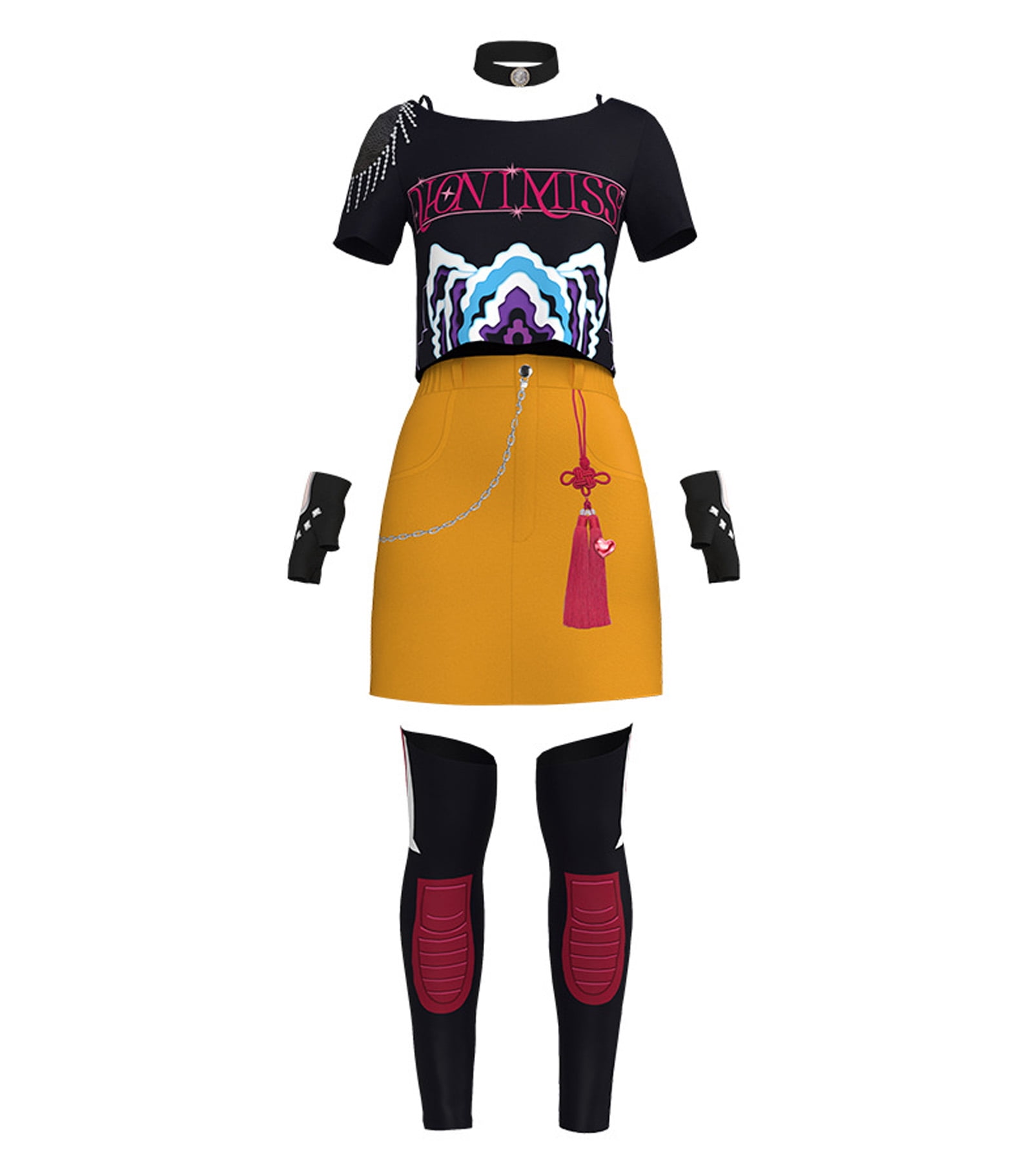 2025 Halloween Pop Singers Demon Hunters Costumes, Print(2D) Costume ...