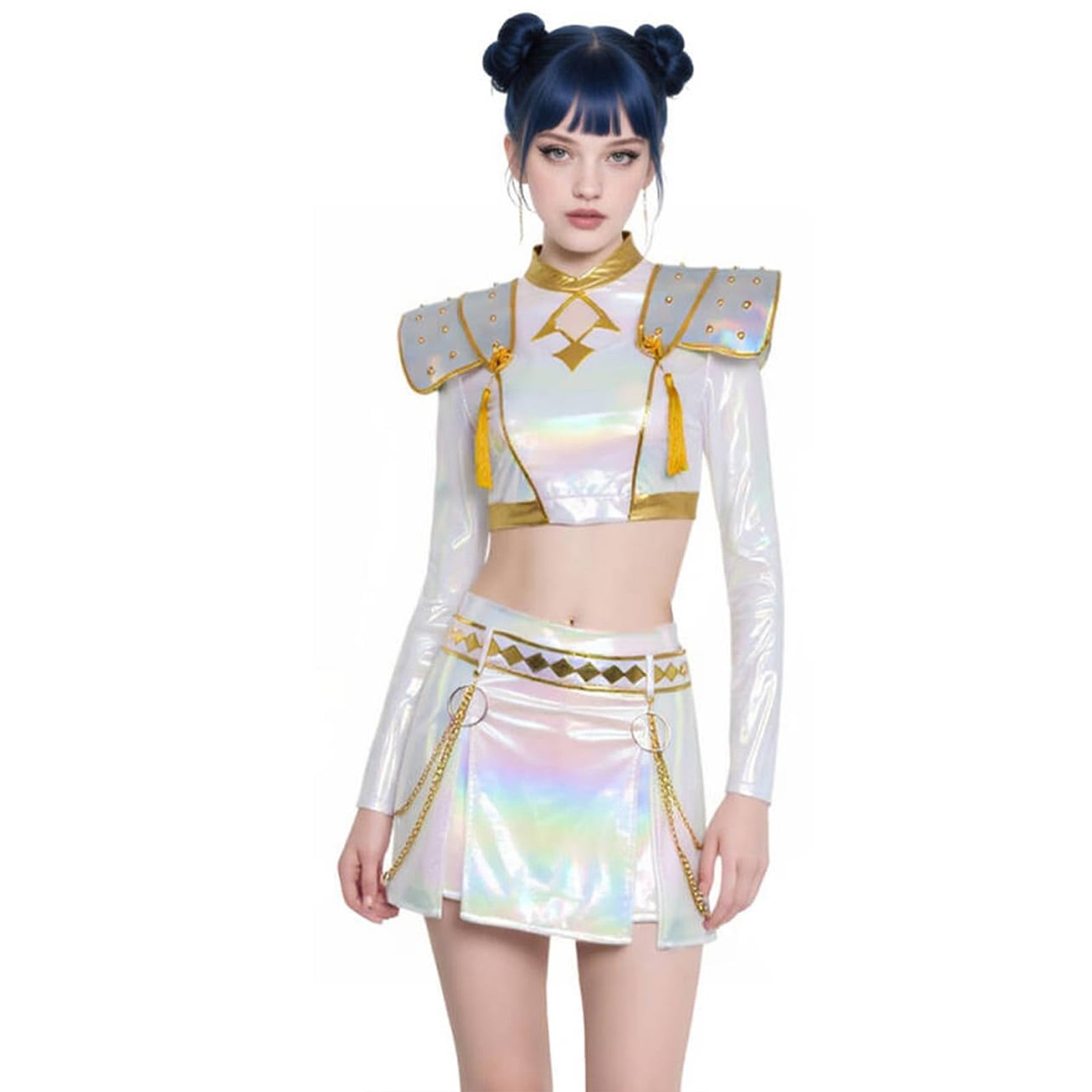 2025 Halloween Pop Singers Demon Hunters Costumes, Teens And Adults Pop ...