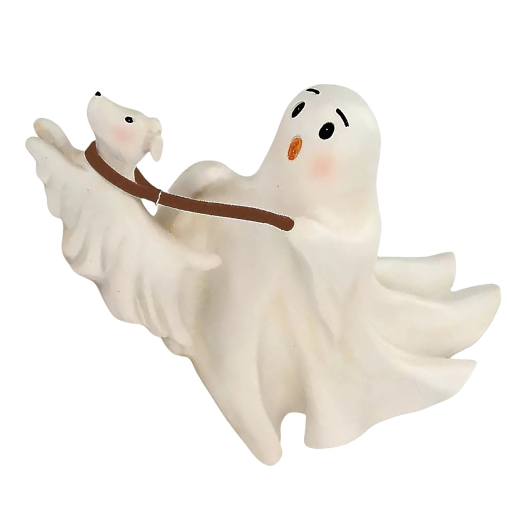2025 Halloween Specter Doggy Statue Decoration Funny Resin Specter ...