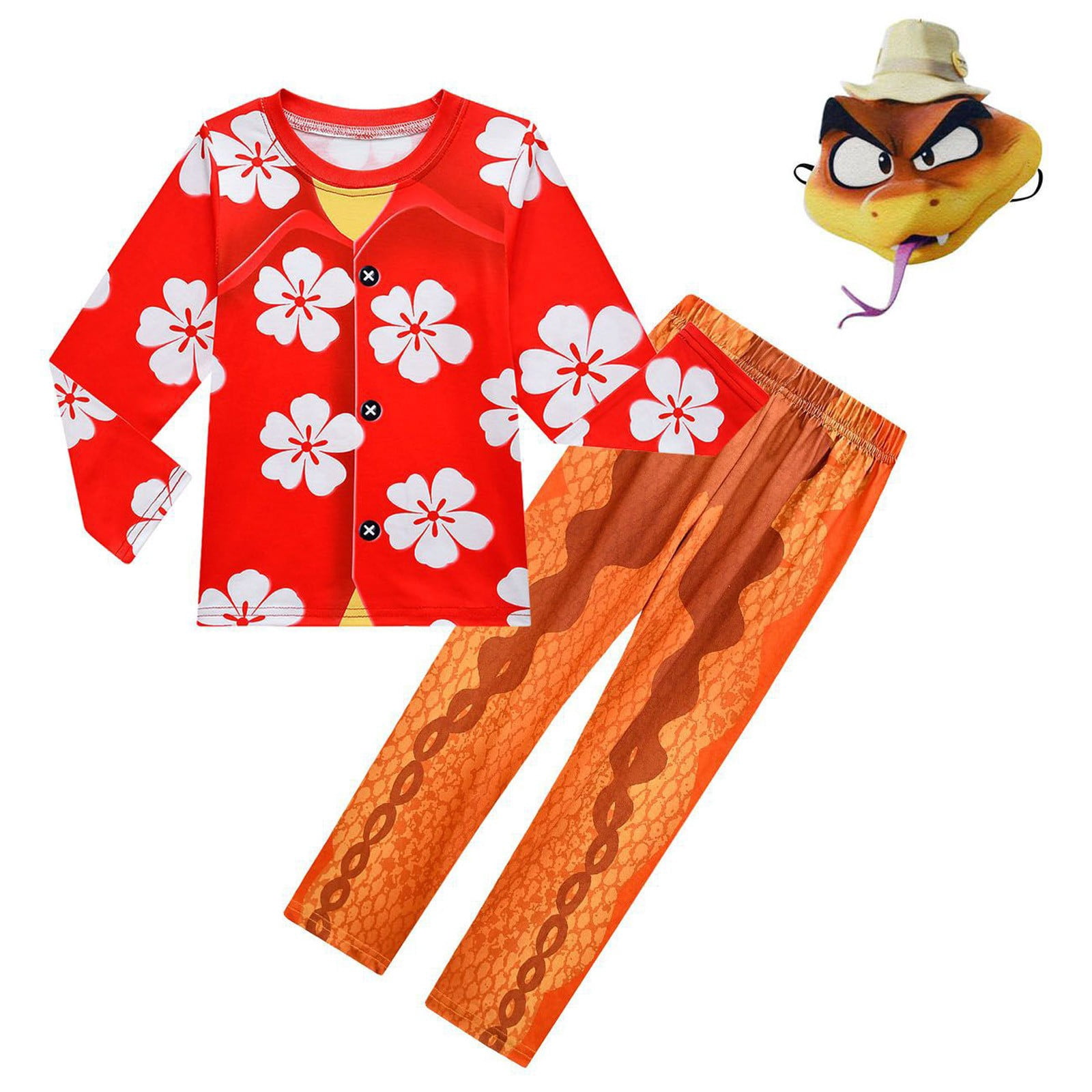 2025 Halloween The Bad Costume Guys, Bad Guy-s Mr. Snake Beachwear ...