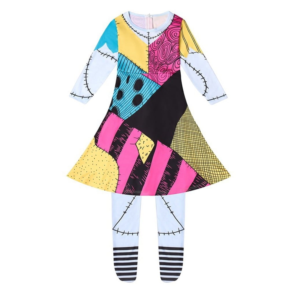 2025 Halloween The Nightmare Before Christmas Costumes, Sally Costumes ...
