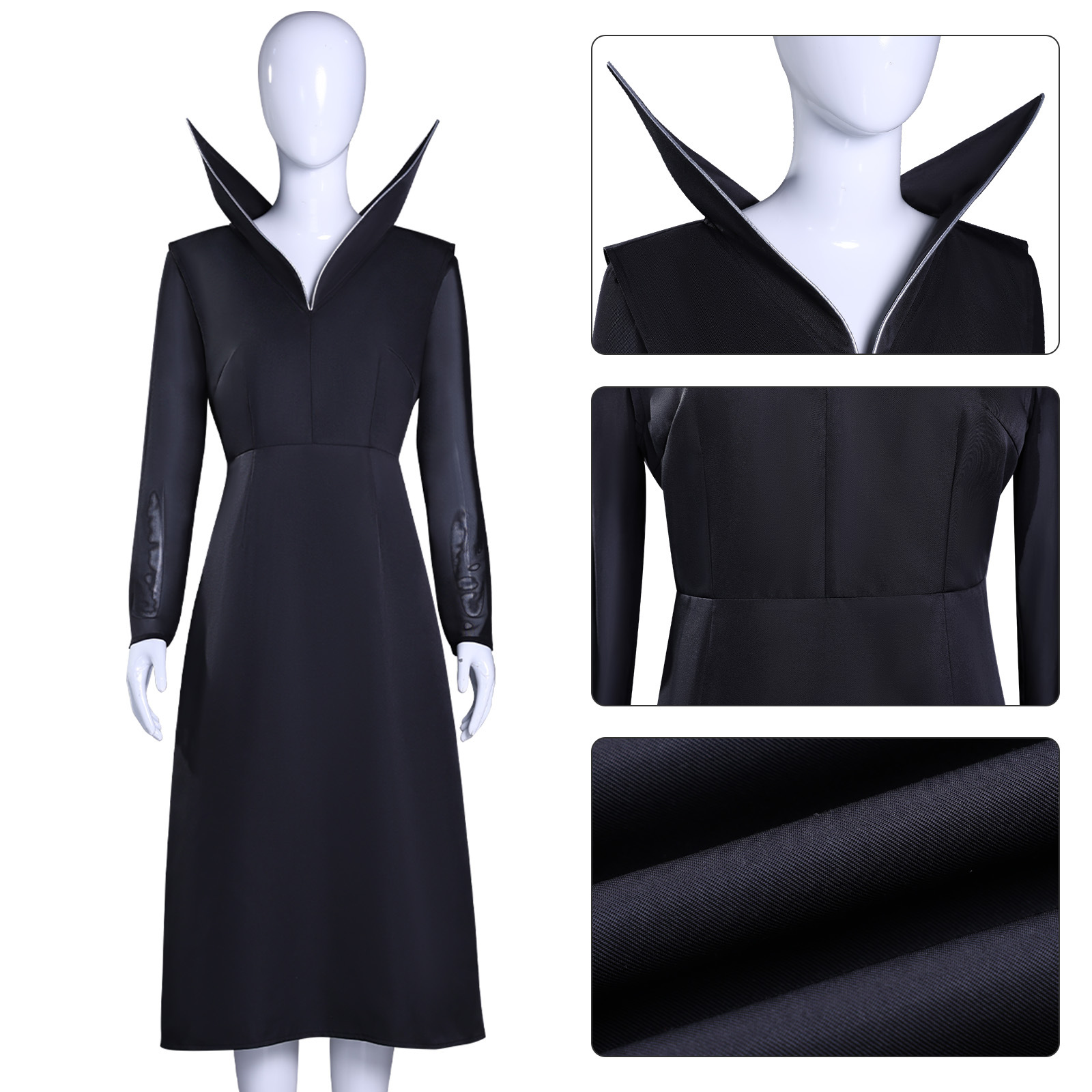 2025 Halloween Wednesday - Addams Costume, Wednesday - Addams Stand ...