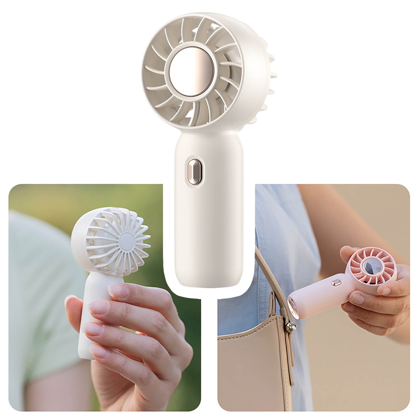 2025 Handheld Fan Convenient And Compact Outdoor Small Fan 500mA ...