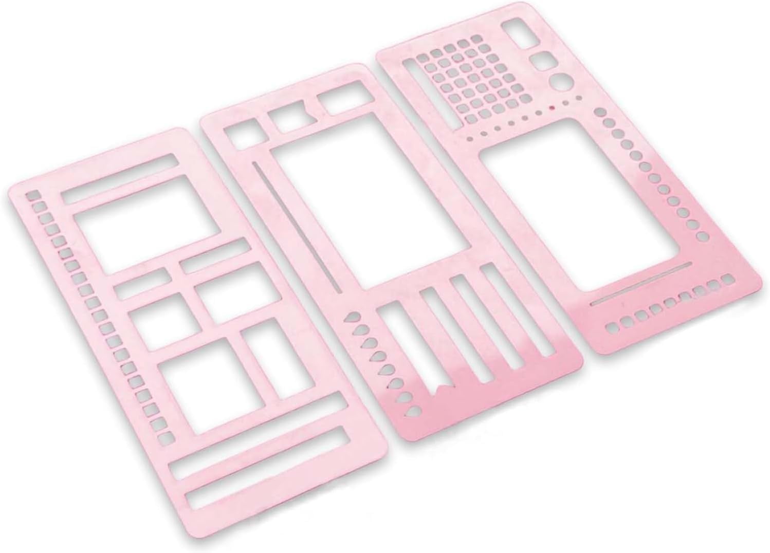 Handmade Flexible Record Template, Planner Stencil Set for Dot Grid ...