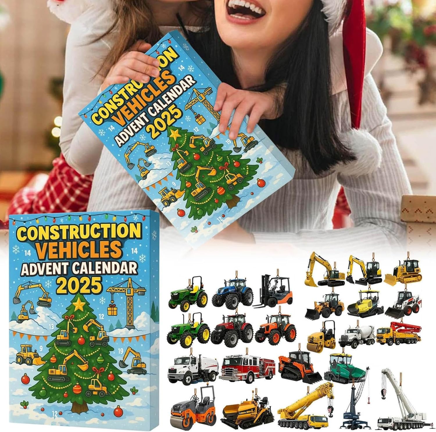 2025 Heavy Equipment Advent Calendar – 24 Days Mini Die-Cast ...