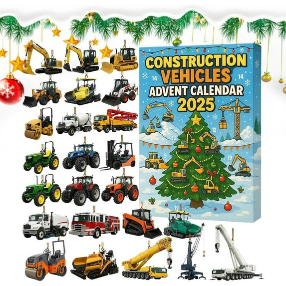 2025 Heavy Equipment Advent Calendar, Daily Heavy Machinery Surprises ...
