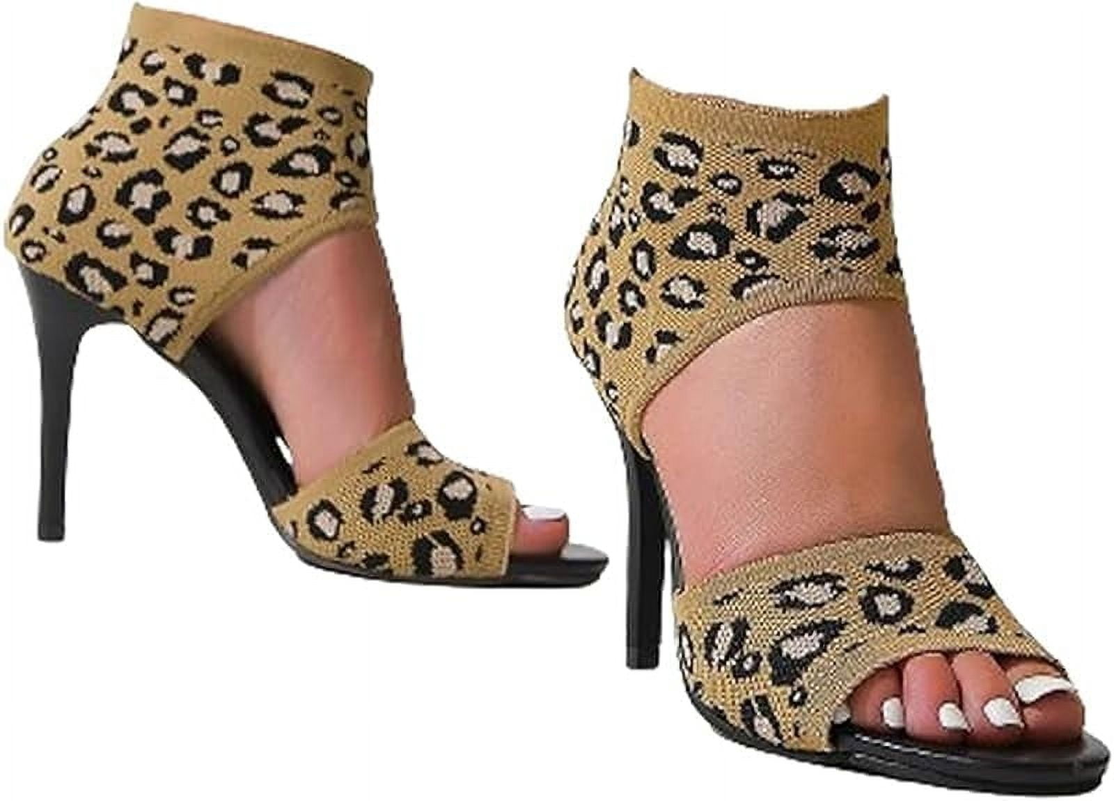 2025 High Heel with Elastic Back, Elegant Thickened Heels, Summer ...