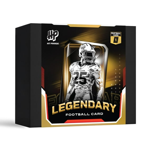 2025 Hit Parade Football Card Legendary Series 4 Hobby Box - Treasure ...