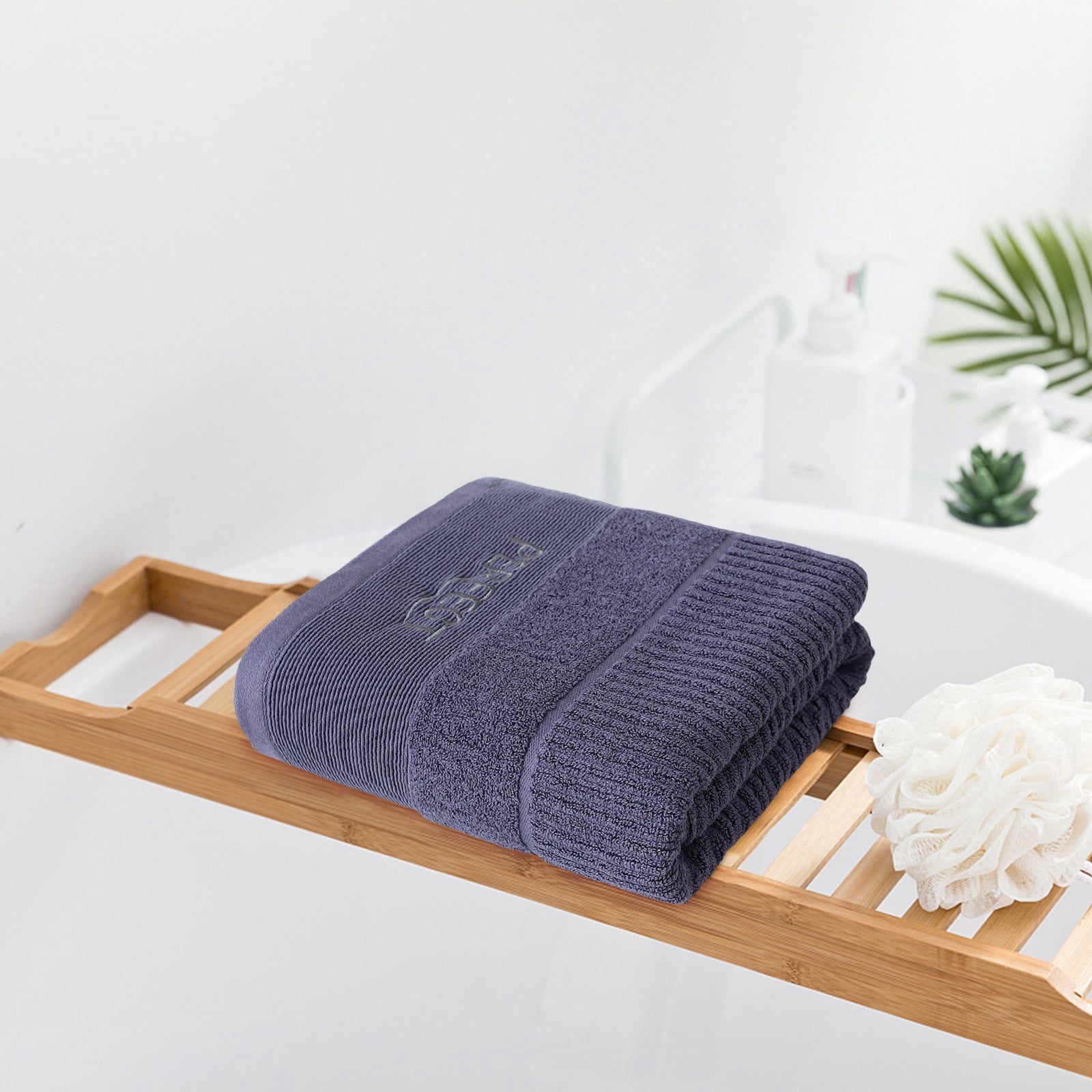 2025 Home Essentials 100% Cotton Bath Towels - Thick, Soft & Quick ...