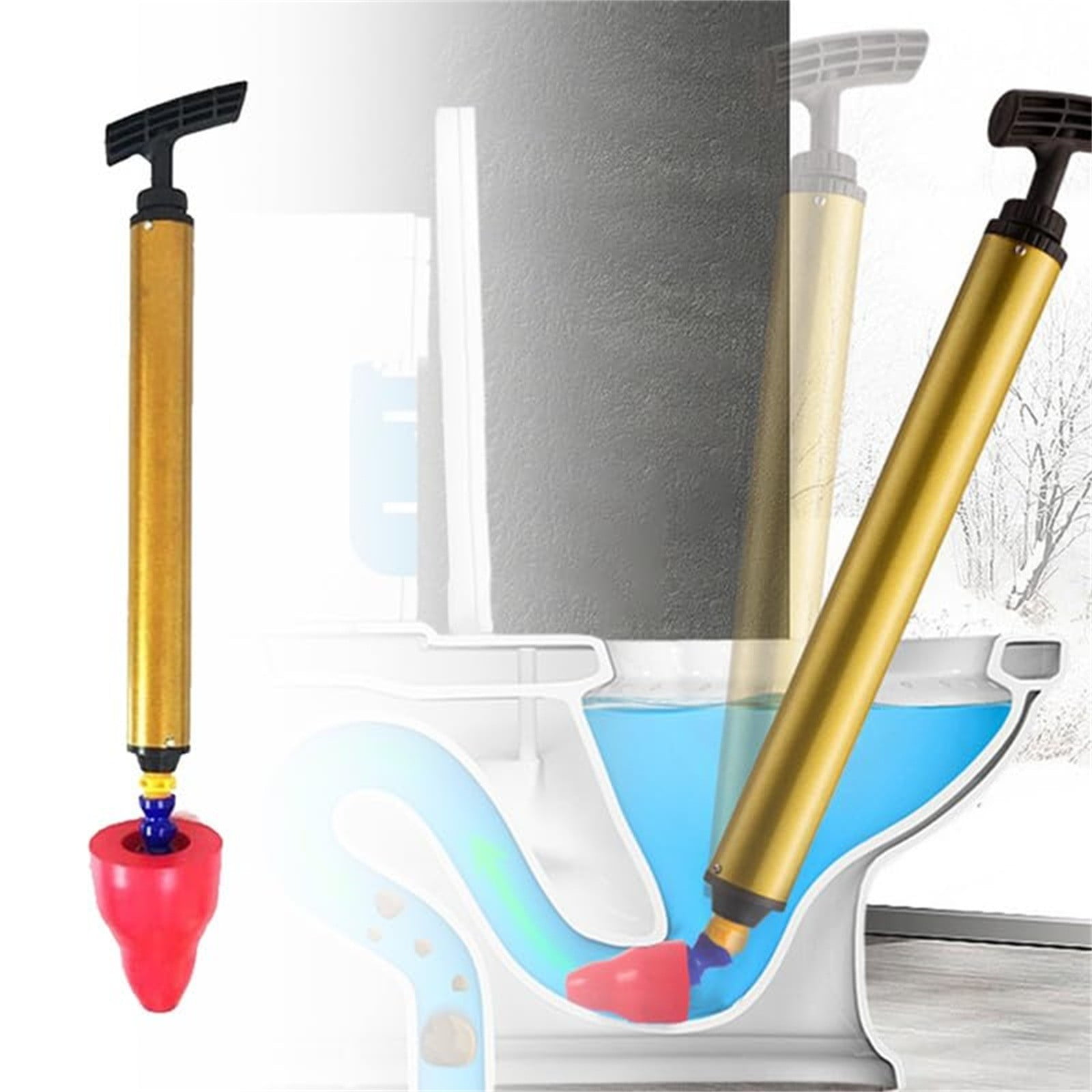 2025 Home Garden High Pressure Toilet Unblock One Shot Toilet Pipe ...