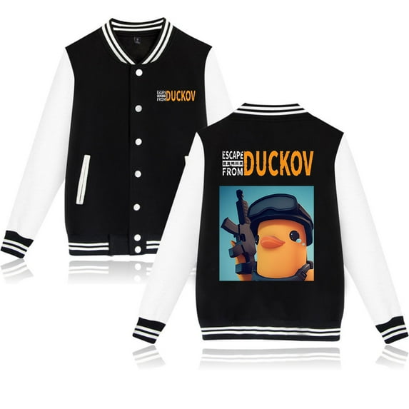 2025 Hot Game Escape From Duckov Game Graphic Baseball Jacket – Unisex ...