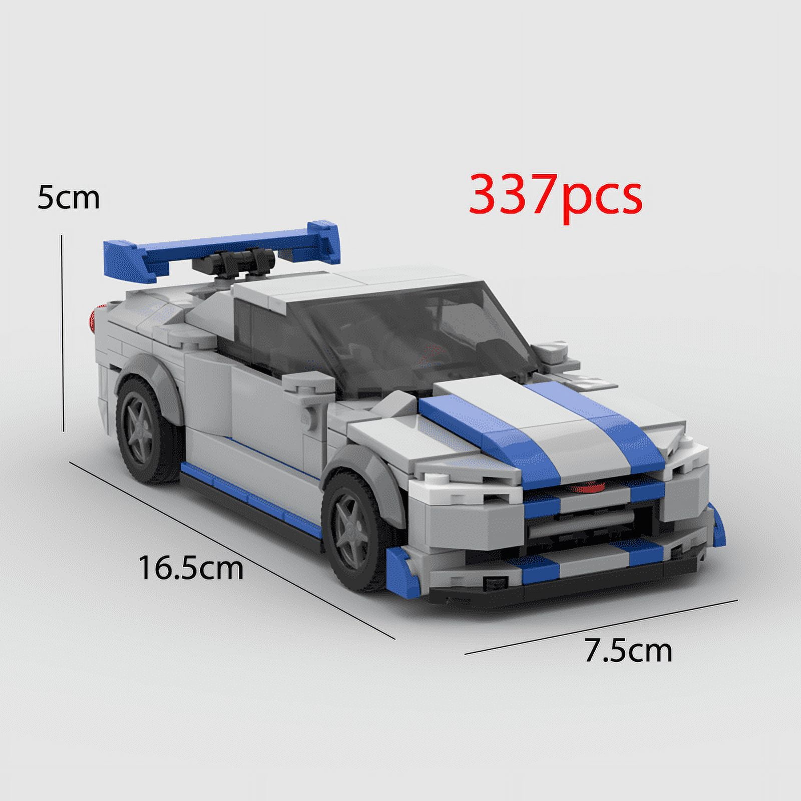 2025 Hot MOC Speed City Car Champion Racer Classic Supercar Building ...