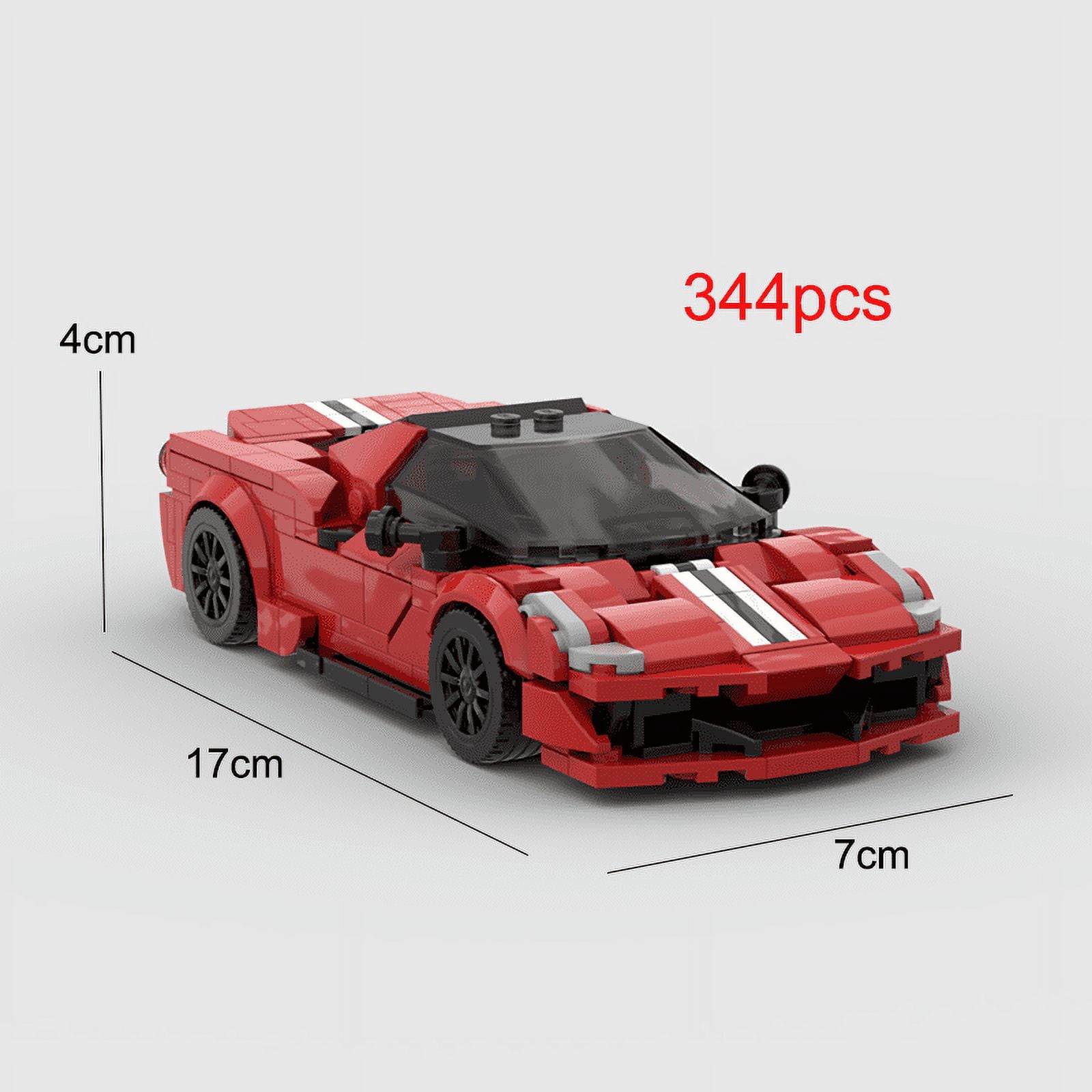 2025 Hot MOC Speed City Car Champion Racer Classic Supercar Building ...