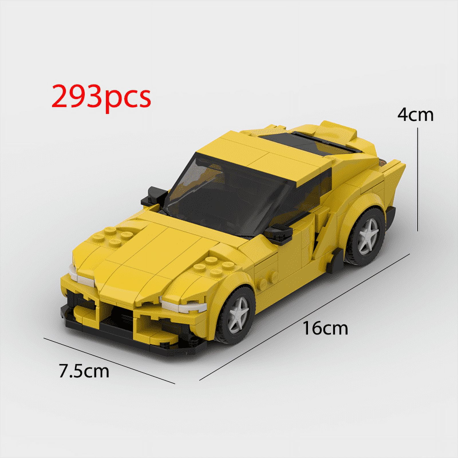 2025 Hot MOC Speed City Car Champion Racer Classic Supercar Building ...