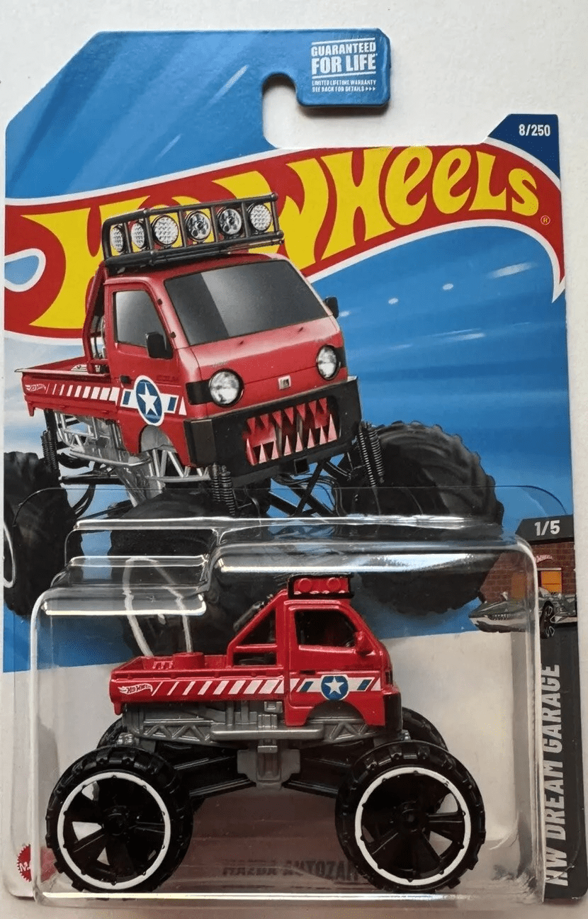2025 Hot Wheels Mazda Autozam RED 8/250 HW DREAM GARAGE 1/5 - Walmart.com