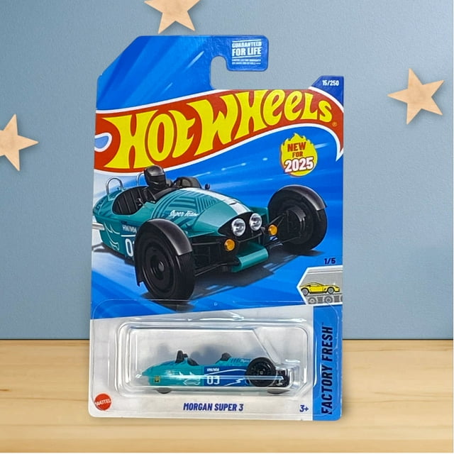 2025 Hot Wheels Morgan Super 3 Teal 15/250 HW Factory Fresh 1/5 ...