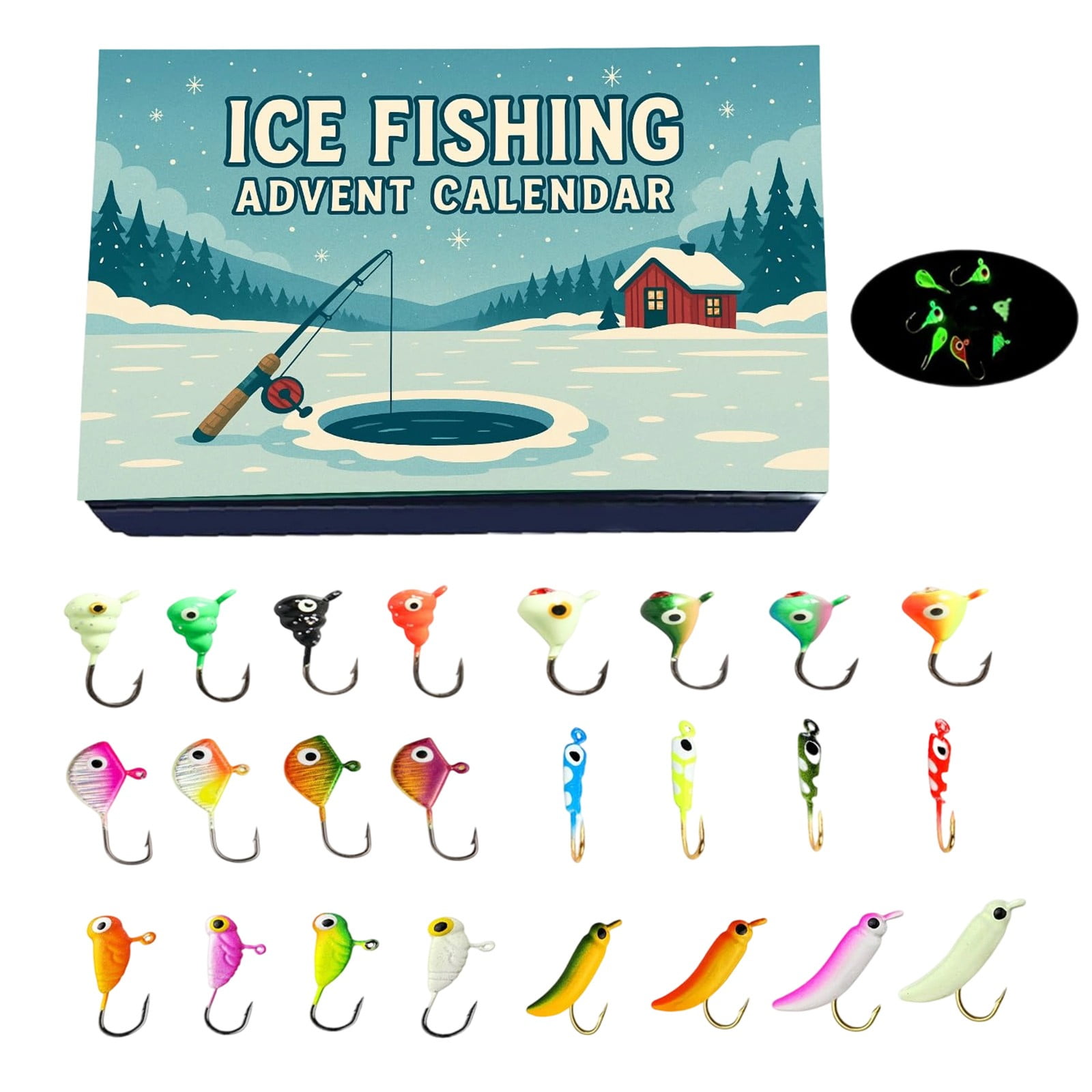 2025 Ice Advent Calendar 24 Days Countdown Ice Countdown Calendar For ...