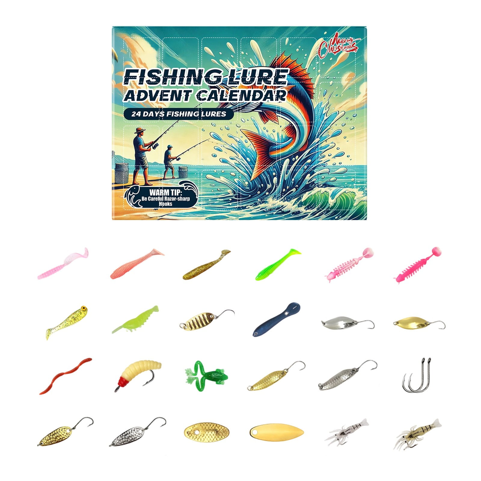 2025 Ice Advent Calendar Countdown Set - 24 Days Surprise for Adults ...