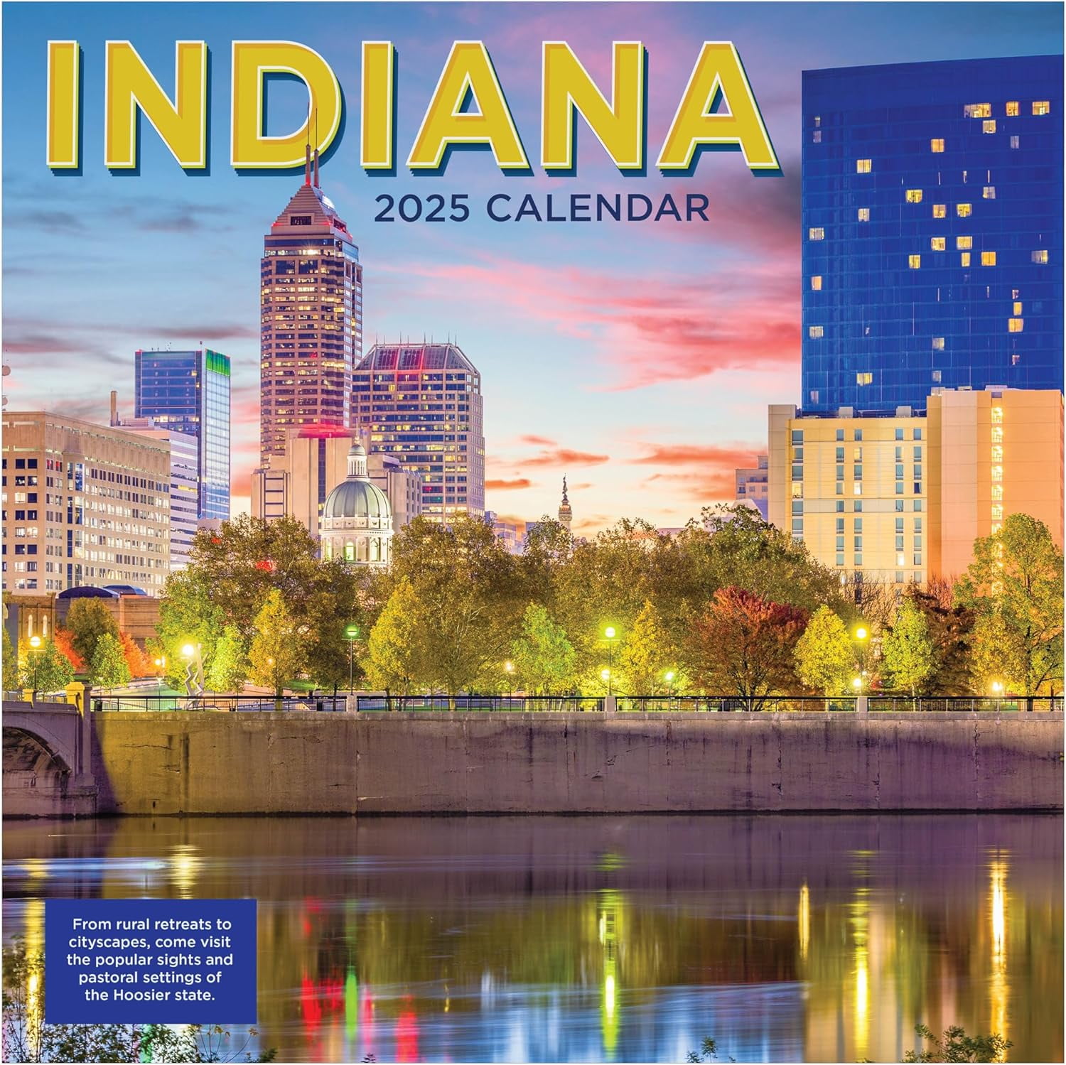 TF Publishing, Indiana 2025 Wall Calendar - Walmart.com