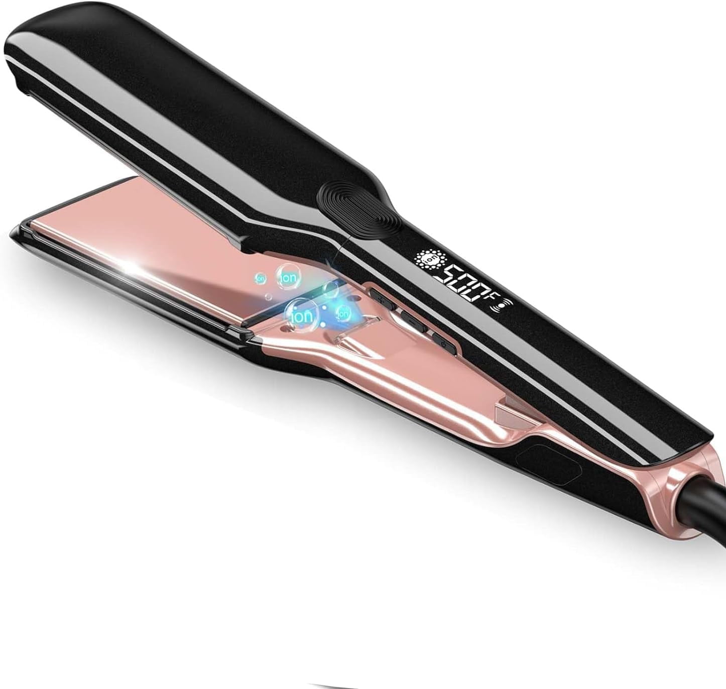2025 Infrared Hair Straightener - Wide Plate Negative Ion Styler with ...