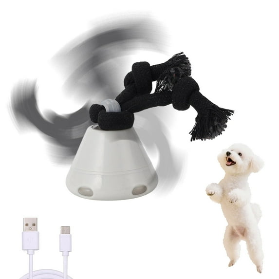 2025 Interactive Dog Toys Active Moving Pet Toy With LED Light ...