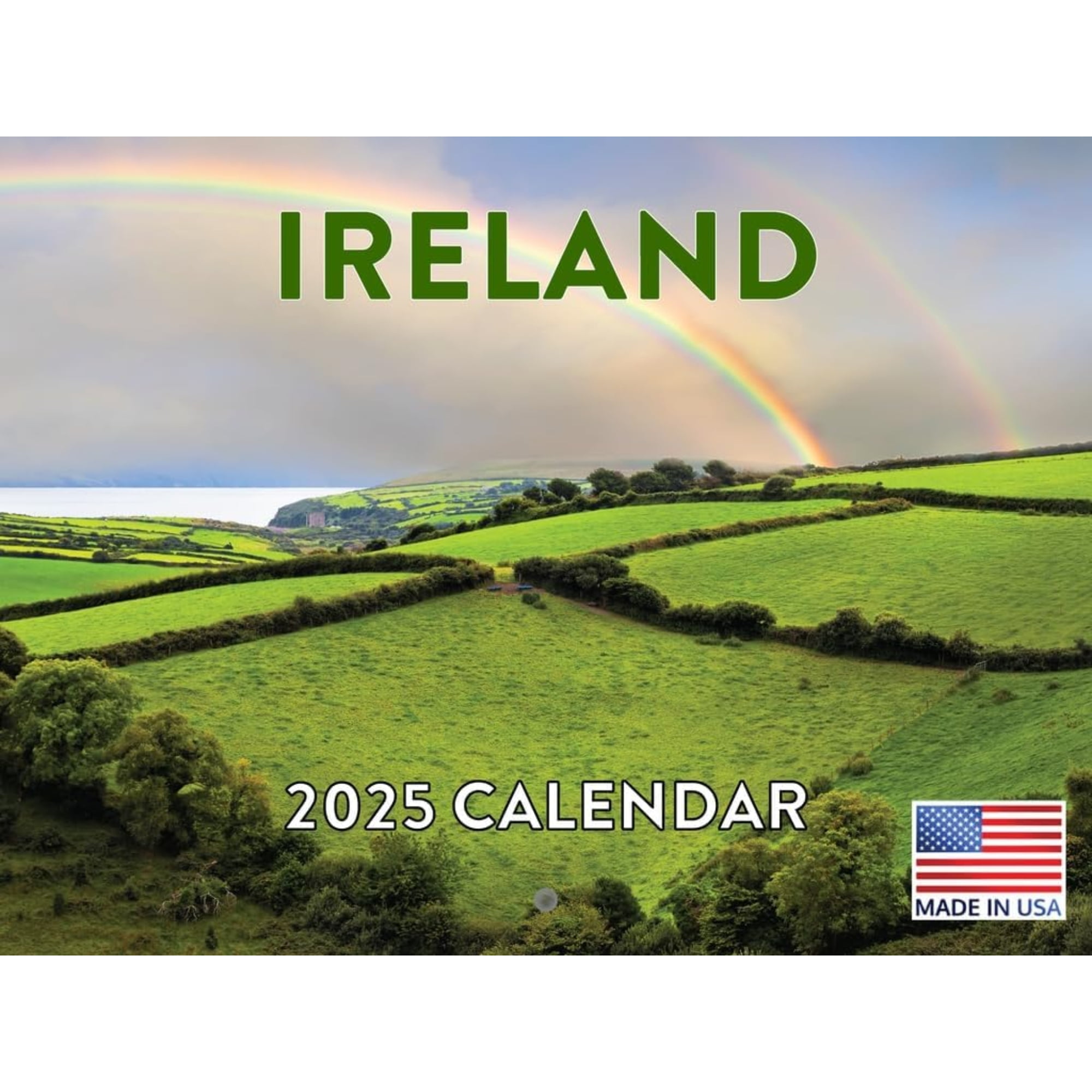 2025 Ireland Wall Calendar – 12-Month Monthly Calendar by Poster ...