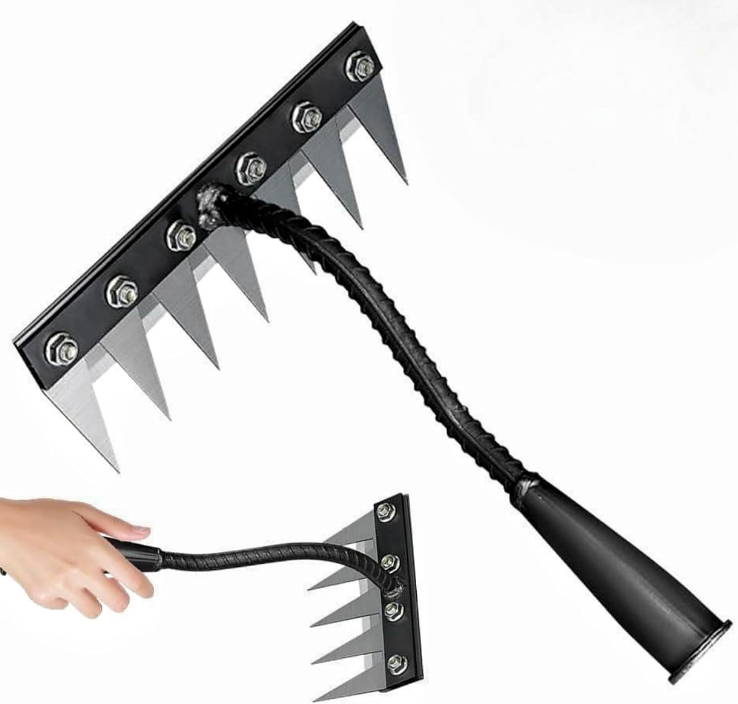 2025 Iron Weeding Rake 2.0, Iron Rake for Gardening and Weedings, Heavy ...