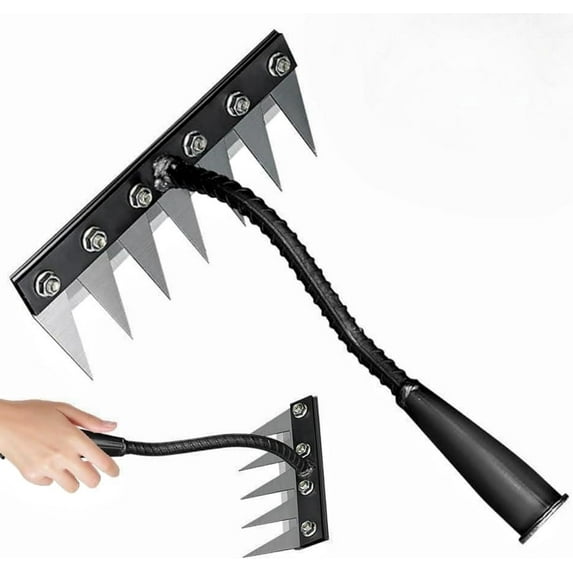 2025 Iron Weeding Rake 2.0, Iron Rake for Gardening and Weedings, Heavy ...