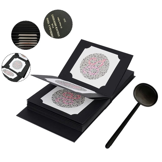 2025 Ishihara Books 38 optometry color difference test books ...