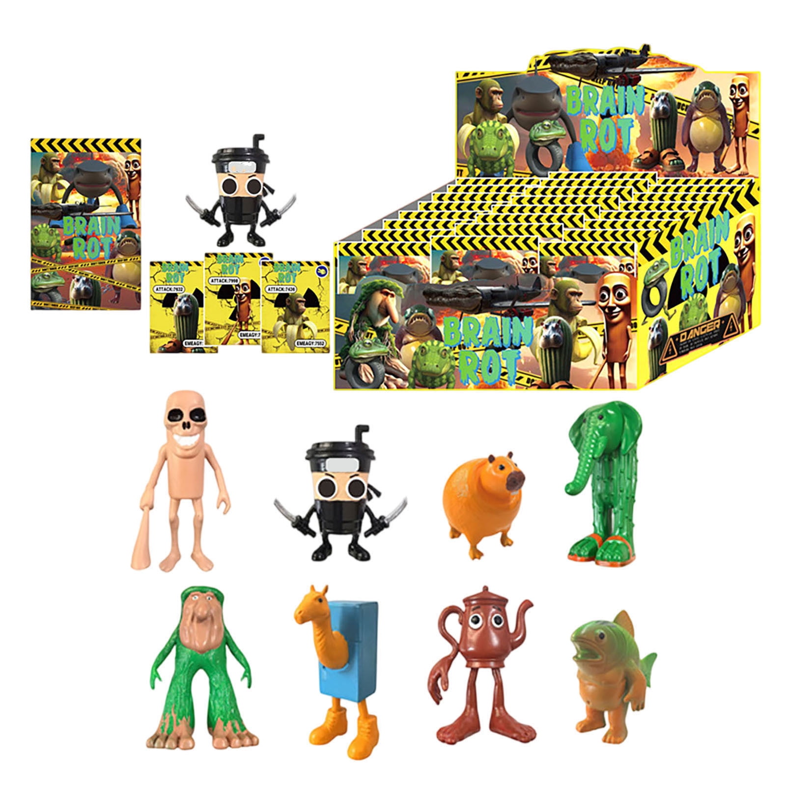 2025 Italian Brainrot Al Italian Animals Collection Doll Toys ...