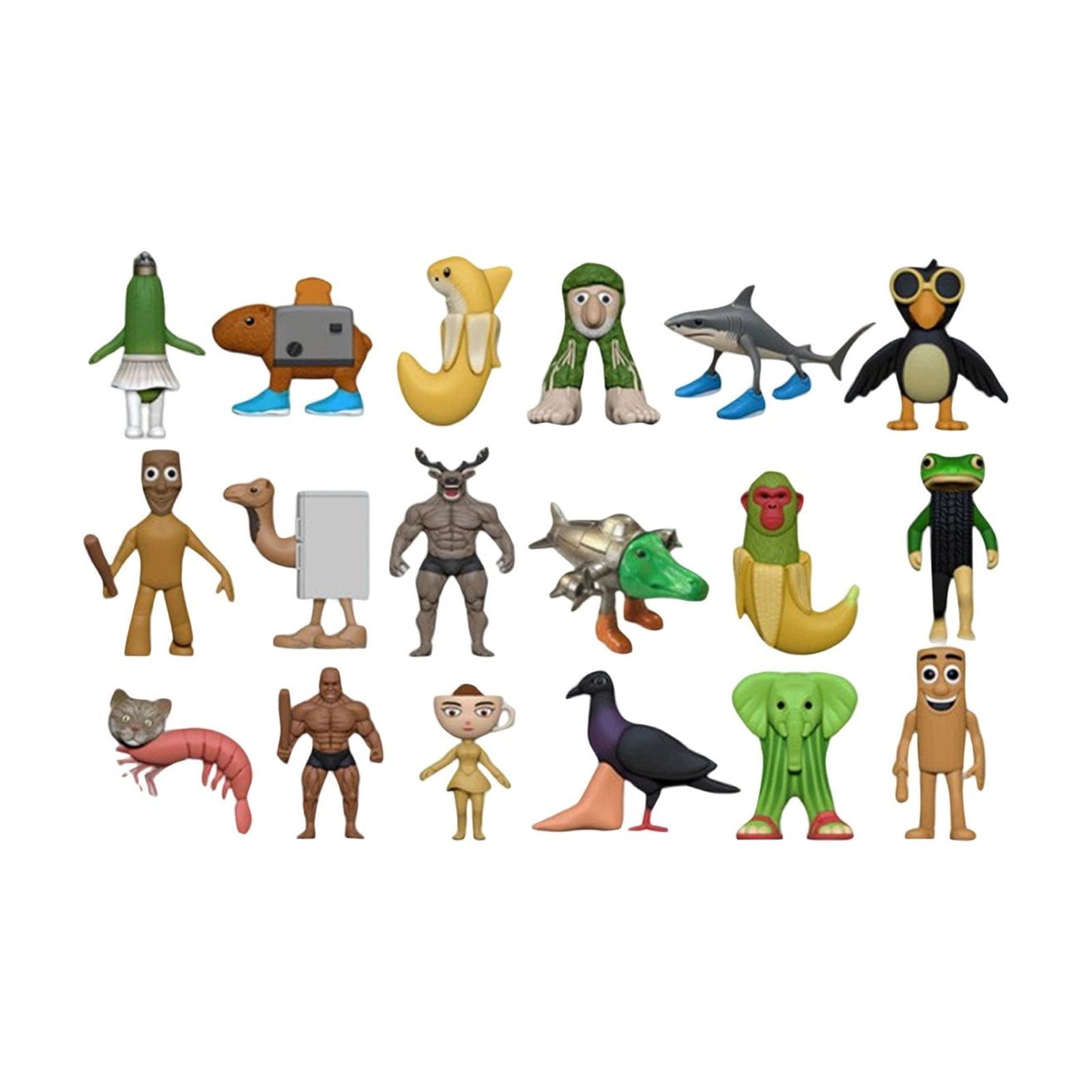 2025 Italian Brainrot Animals Toys Cappuccino Assassino Collection ...