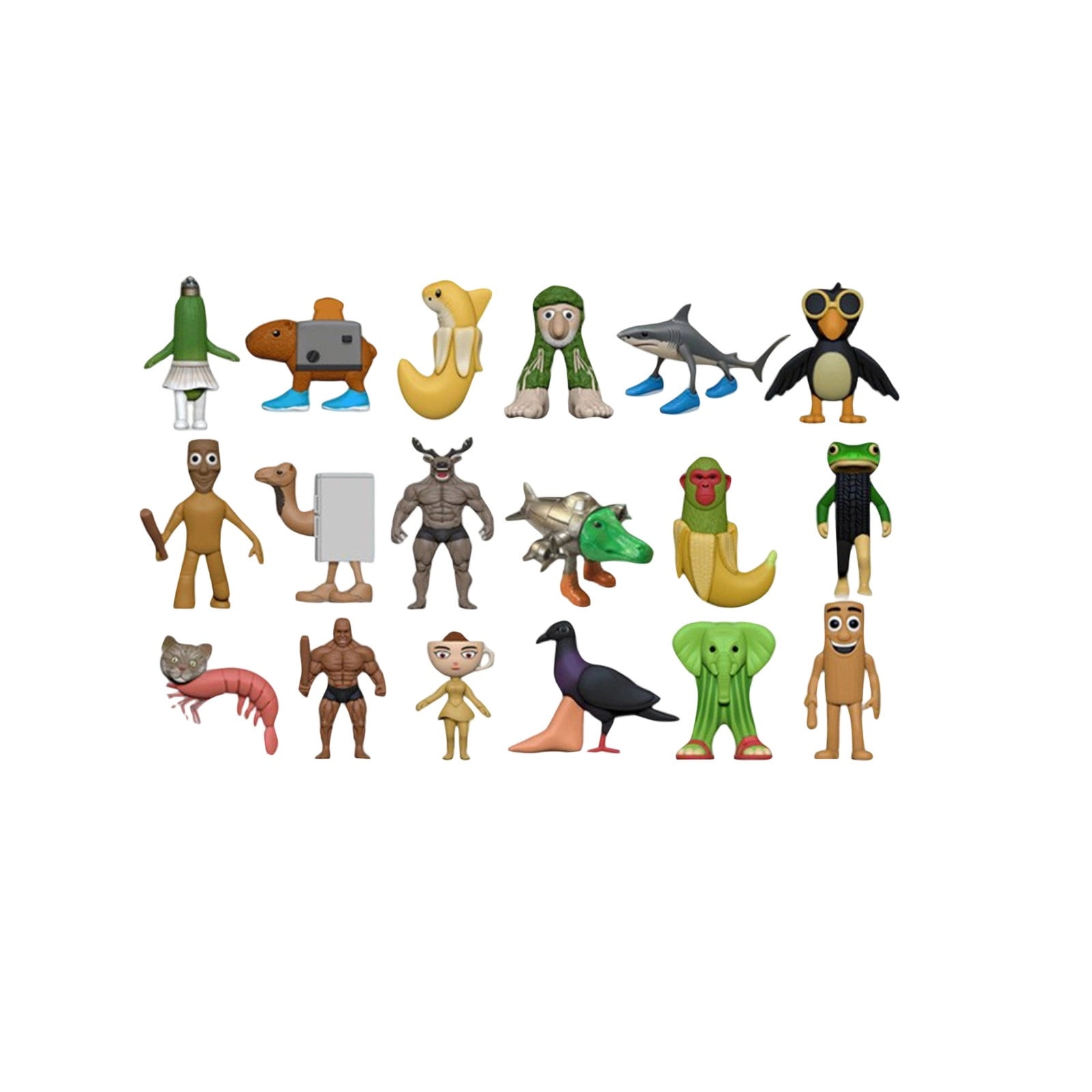 2025 Italian Brainrot Animals Toys Cappuccino Assassino Collection ...