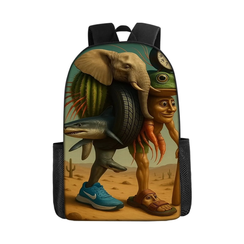 2025 Italian Brainrot Backpack, Hot Trend Backpack for School Double ...