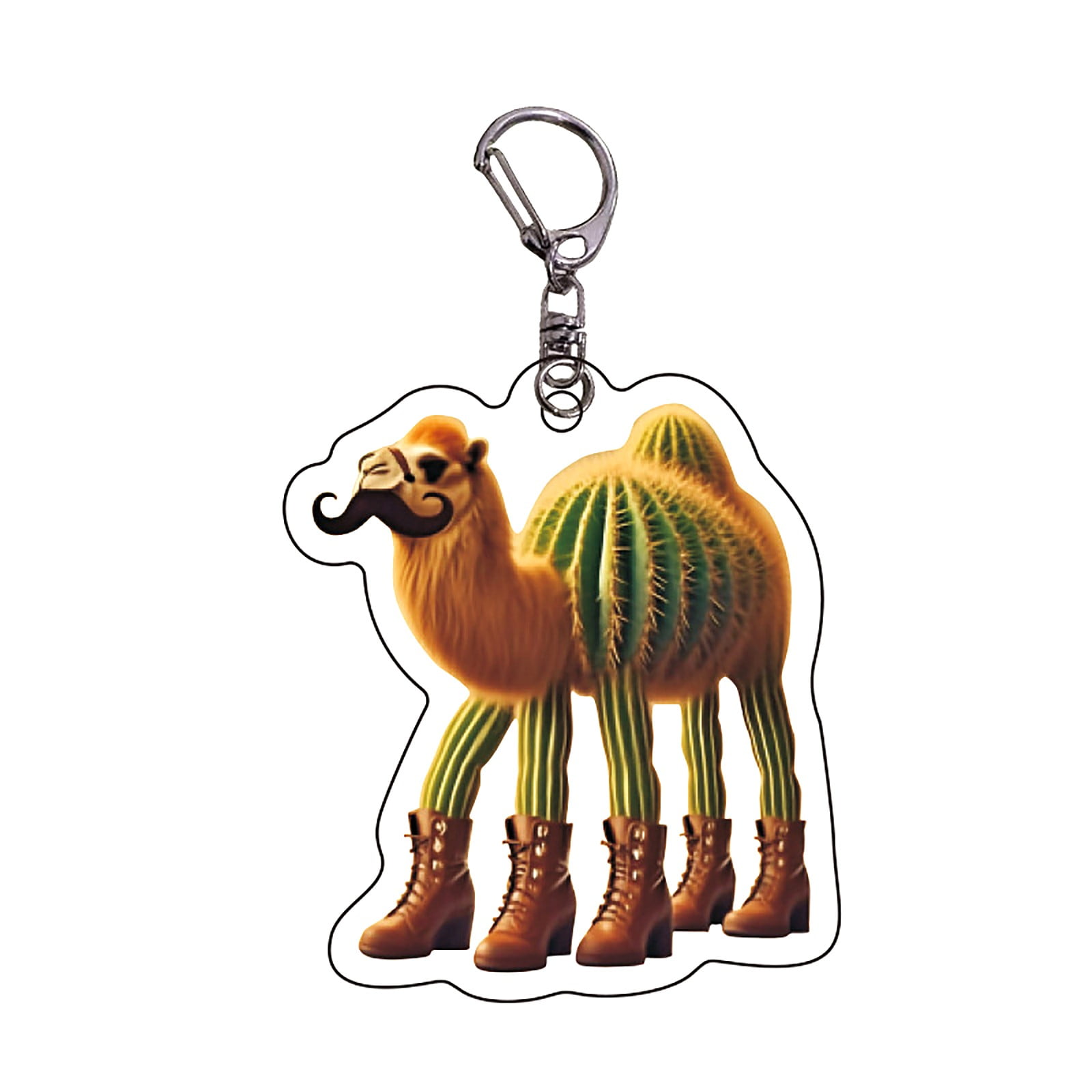 2025 Italian Brainrot Toy Keychain Funny Abstract Acrylic Keychain ...