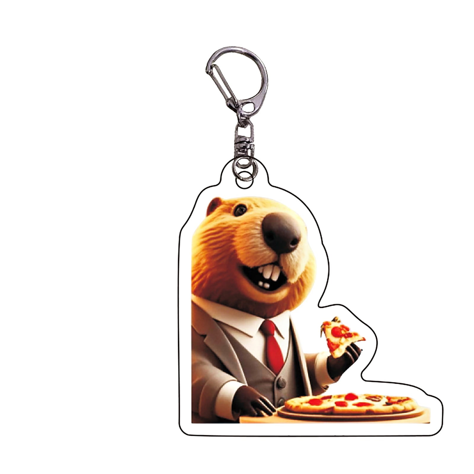 2025 Italian Brainrot Toy Keychain Funny Abstract Acrylic Keychain ...