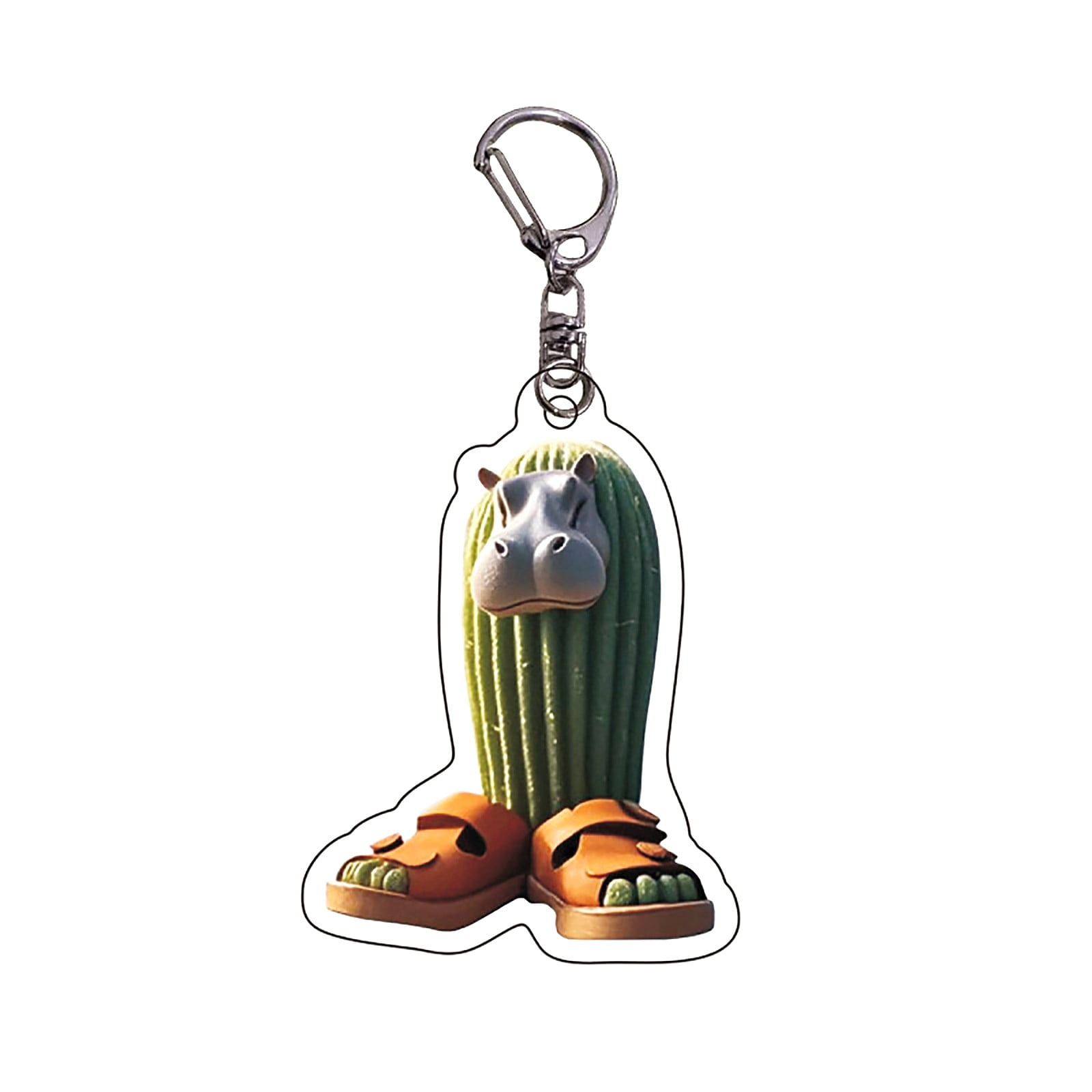 2025 Italian Brainrot Toy Keychain Funny Abstract Acrylic Keychain ...