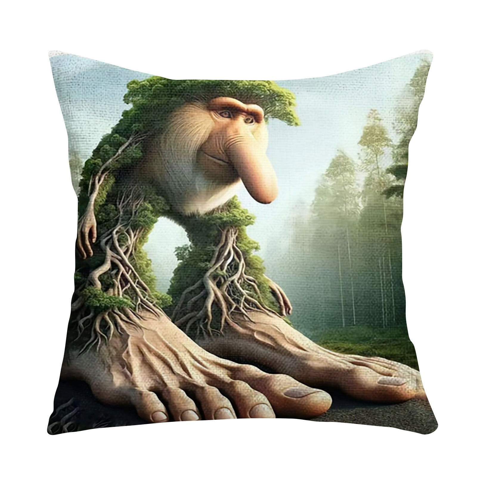 2025 Italian Brainrot Toy Short Fleece Pillowcase, Daily Home Cushion ...