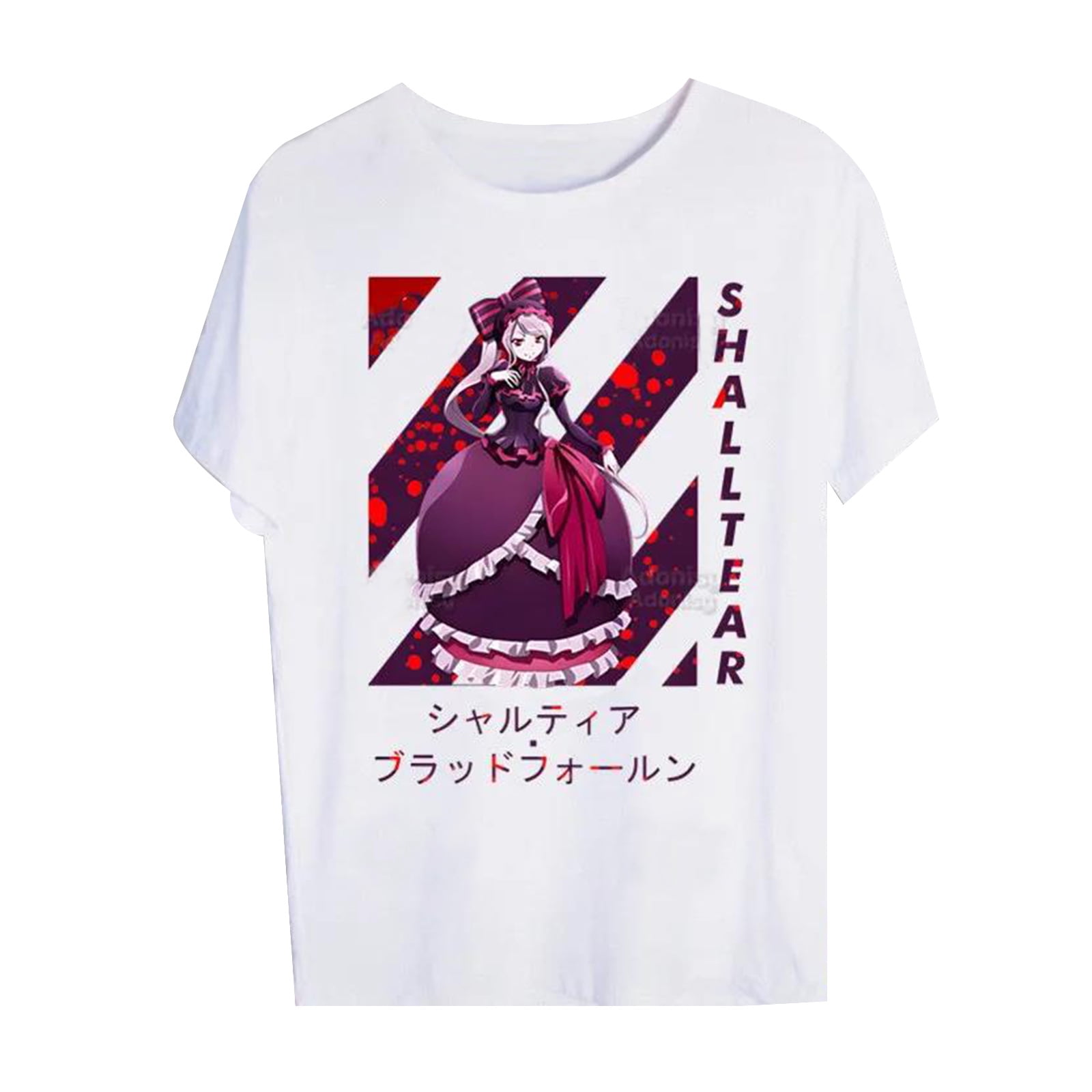 2025 Japanese Anime Overlord Albedo T Shirts Unisex Fashion Summer ...