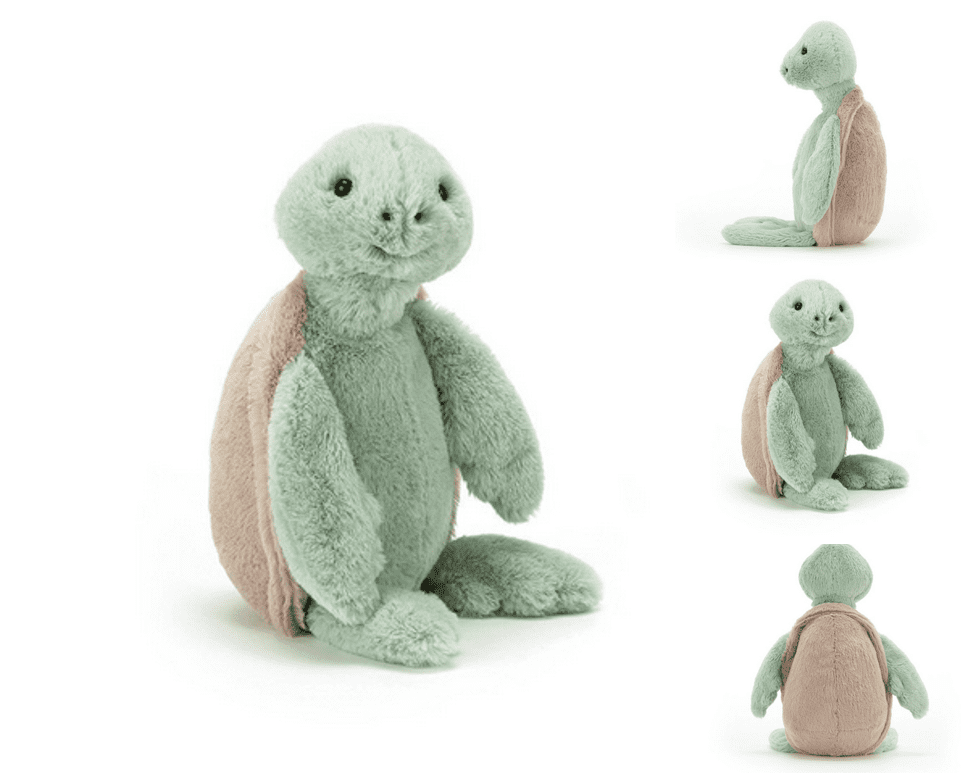 2025 Jellycat Bashful Turtle Plush Doll 11.81inch Collectible Stuffed ...