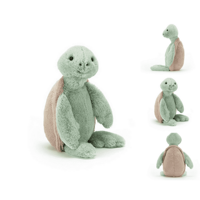2025 Jellycat Bashful Turtle Plush Doll 11.81inch Collectible Stuffed ...