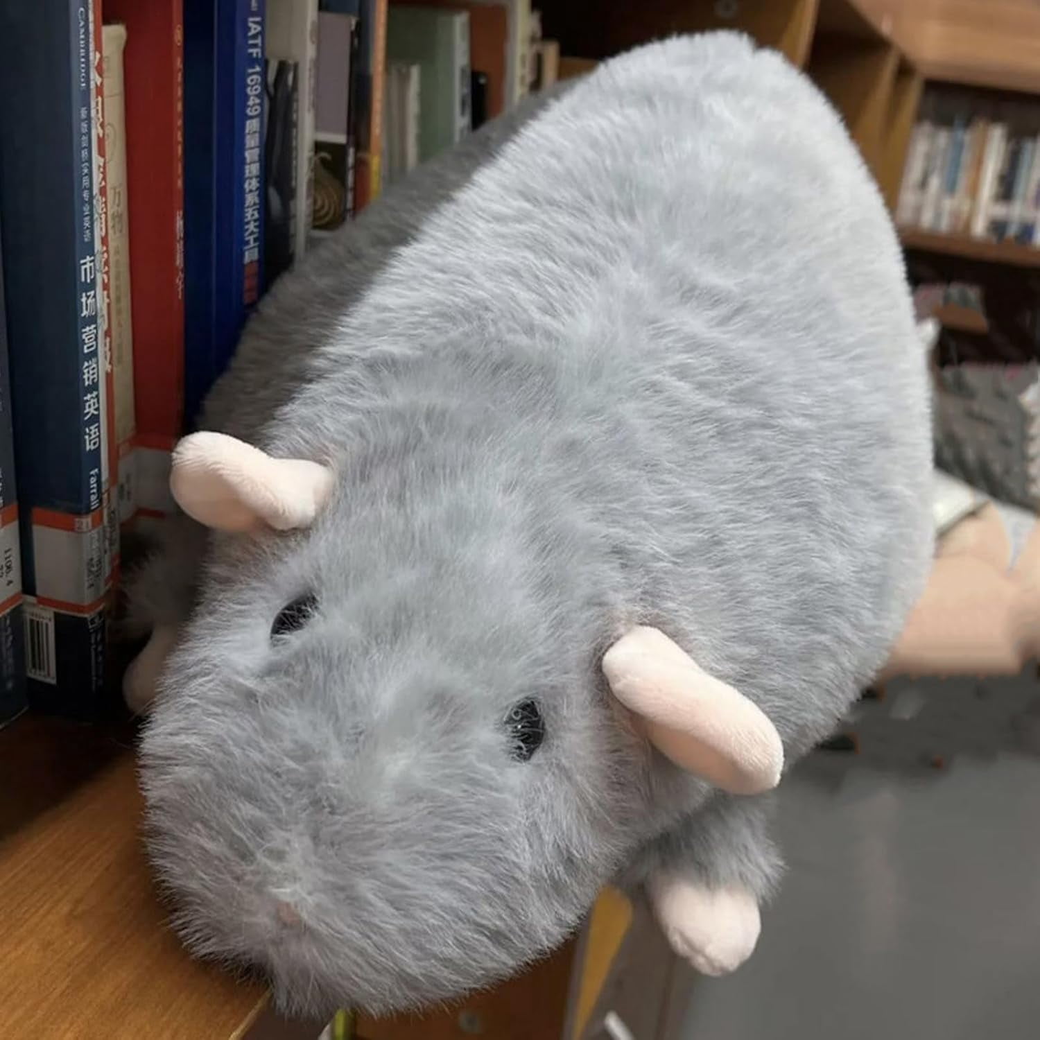 2025 Jumbo Rat Plush Pillow (17.72 in) - Soft & Cute Stuffed Animal ...