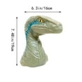 2025 Jurassic World Rebirth Creative 3d Velociraptor Drink Cup 7.48" 3d ...