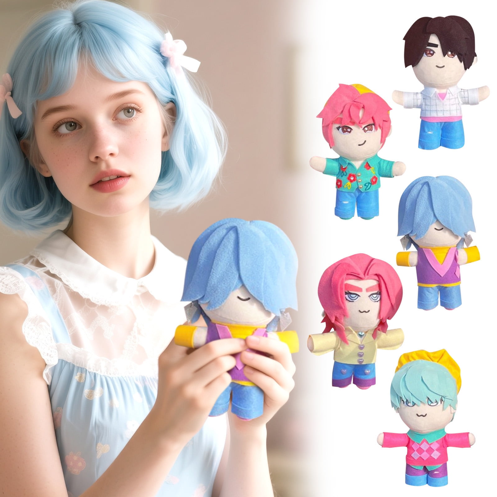 2025 K-POP Demon Hunters Plush Toy - 9.84Inch K-POP Demon Hunters Plush Toy Collection - Stuffed ...