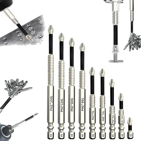2025 K5 Impact Resistant Non Slip Bit, High Magnetic Screwdriver Drill ...