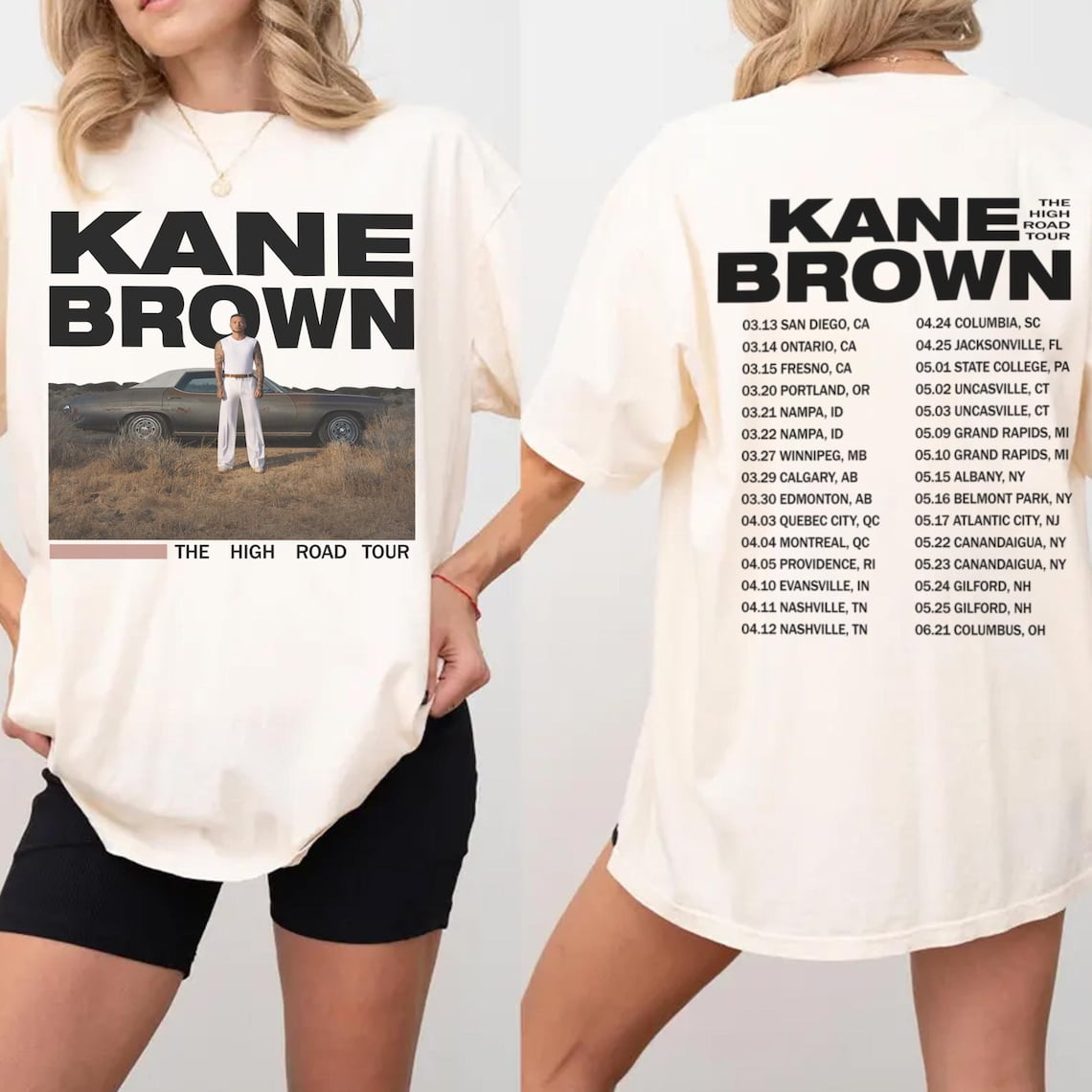 2025 Kane Brown The High Road Tour Shirt, Kane Brown 2025 Concert, Kane ...