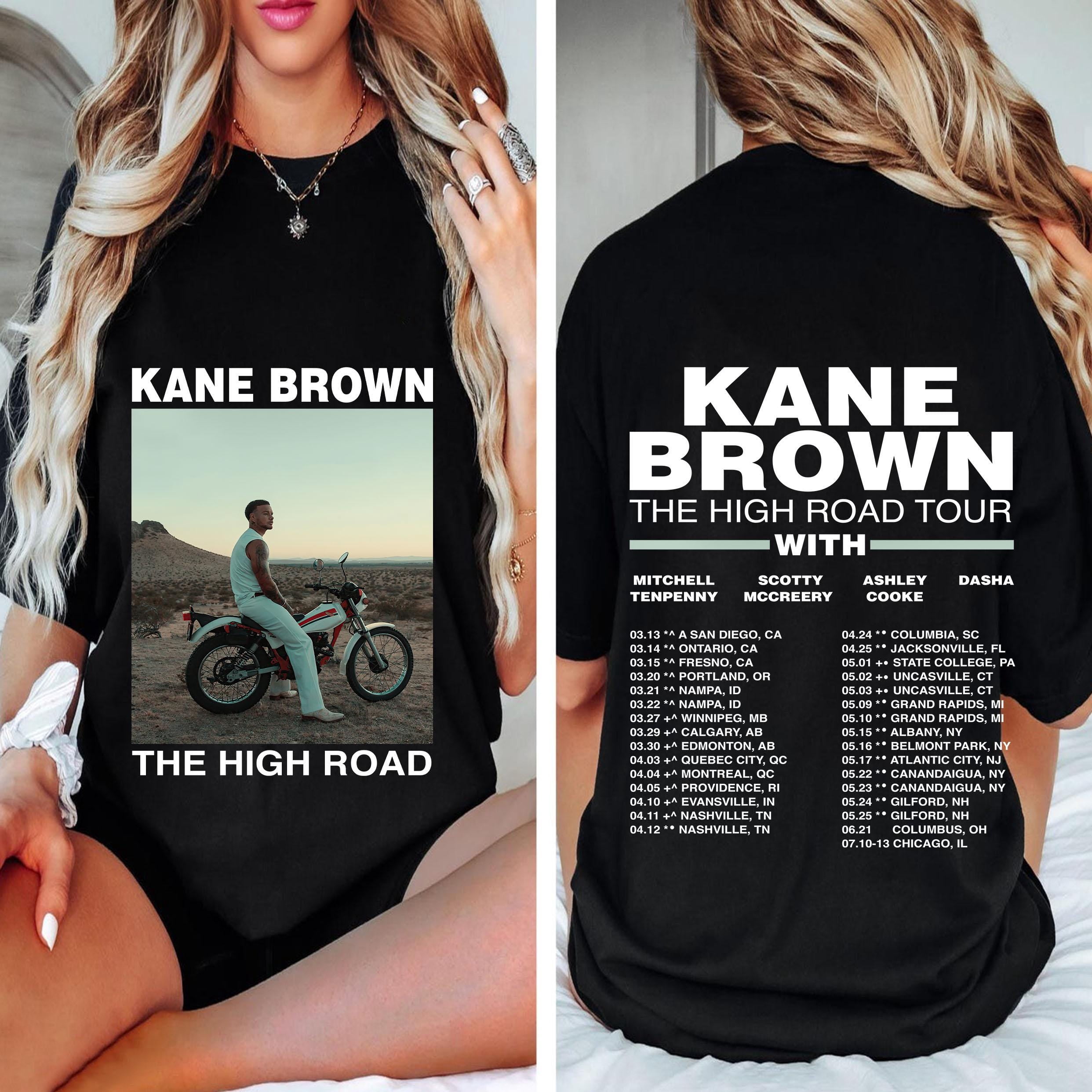 2025 Kane Brown The High Road Tour Shirt, Kane Brown 2025 Concert, Kane ...