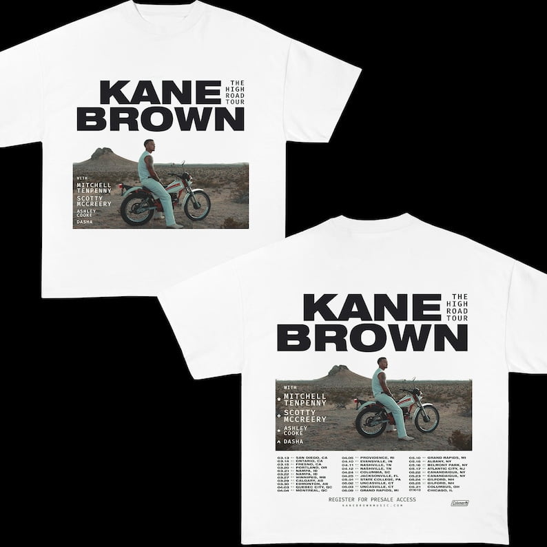 2025 Kane Brown The High Road Tour Shirt, Kane Brown 2025 Concert, Kane ...