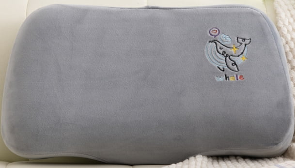 2025 Kids Memory Foam Pillow - Soft Crystal Fleece Cover with ...